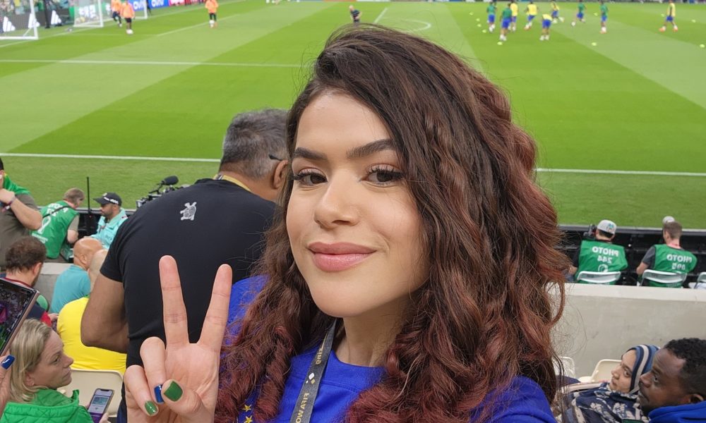 Maisa viaja para o Catar e assiste estreia do Brasil na Copa do Mundo ...