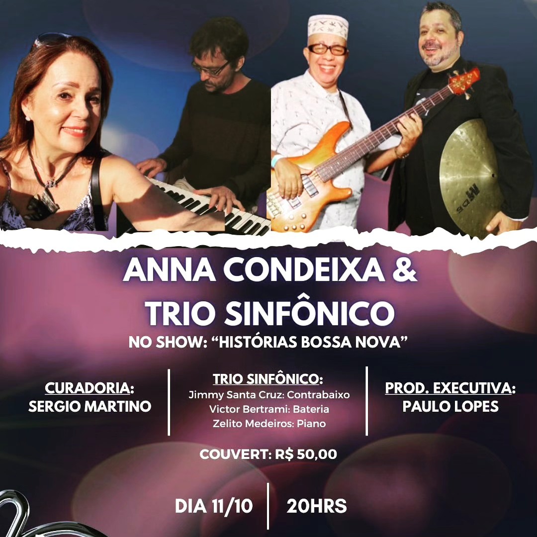 'História da Bossa Nova': Cantora Anna Condeixa volta aos palcos do Rio ...