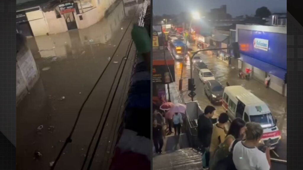 Vídeo: temporal causa transtornos e alagamentos no Rio