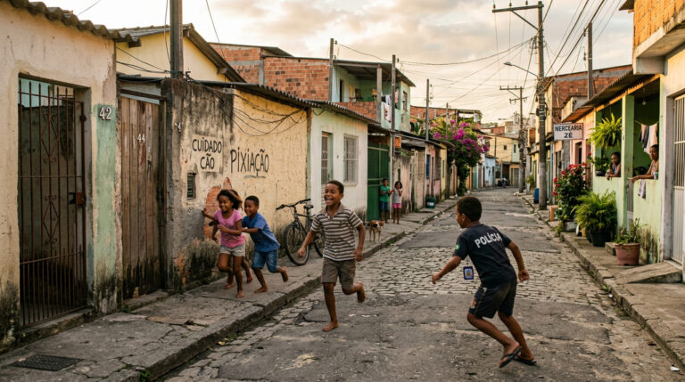 Se você brincou de cabra-cega e polícia e ladrão, sua infância foi bem ...
