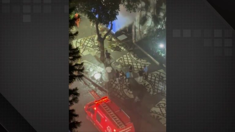 Incêndio atinge Café Lamas, patrimônio cultural do Rio no Flamengo ...