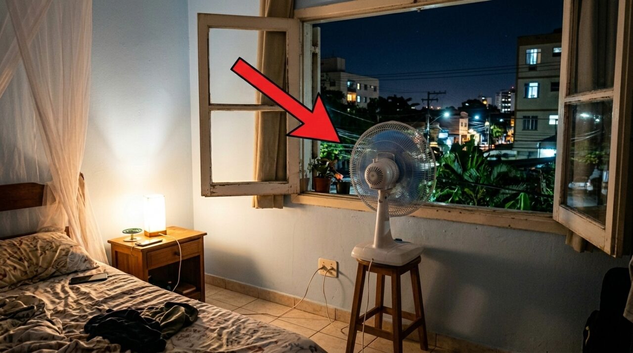 Qual a melhor maneira de refrescar um apartamento durante a noite ...