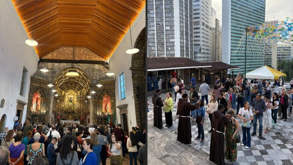 Fiéis lotam Convento de Santo Antônio em celebração ao santo ...