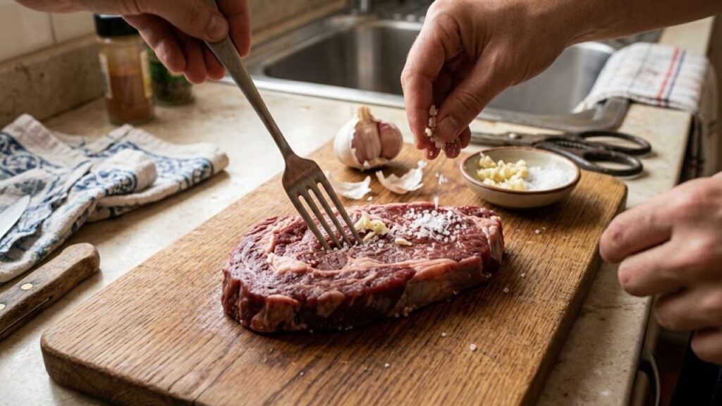 O truque com o garfo que faz o bife de segunda derreter na boca como ...