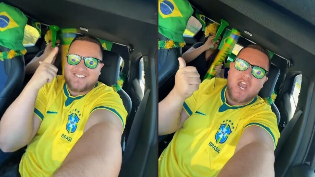 'Uber do Hexa': Motorista decora carro para Copa e viraliza nas redes ...